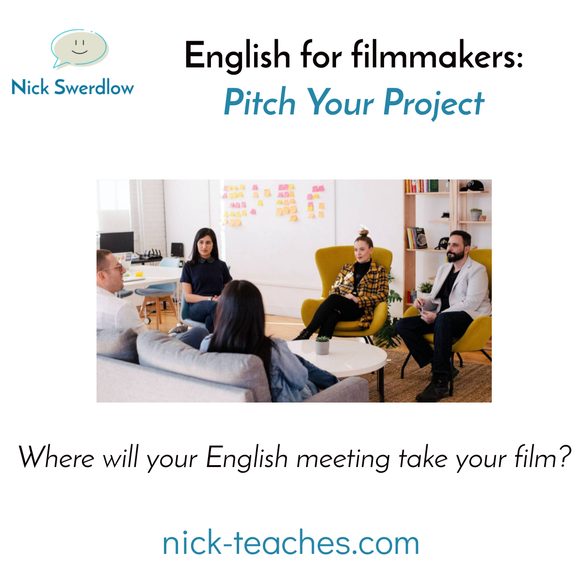 Nick Swerdlow – The conversational English teacher